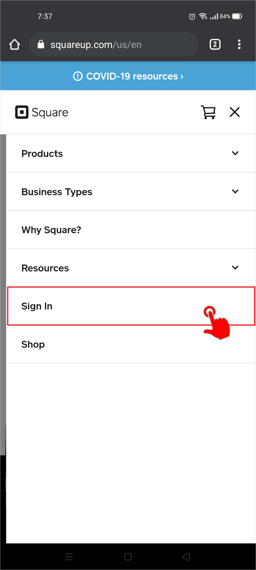 How to Set-up Your Square Account | DeliveryBizConnect Manual